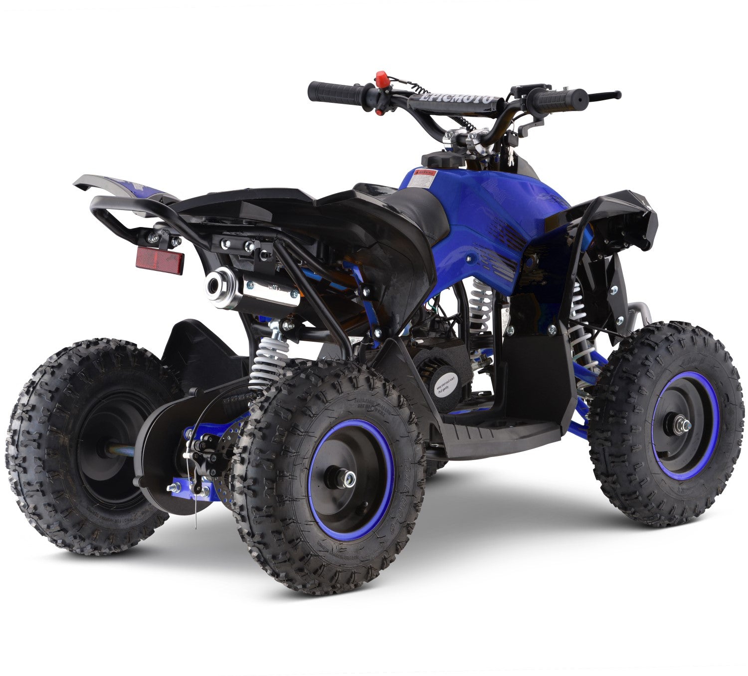 Blue Age 5-10 49cc Kids Compact 2-Stroke Petrol Quad Bike – Kids Petrol ...