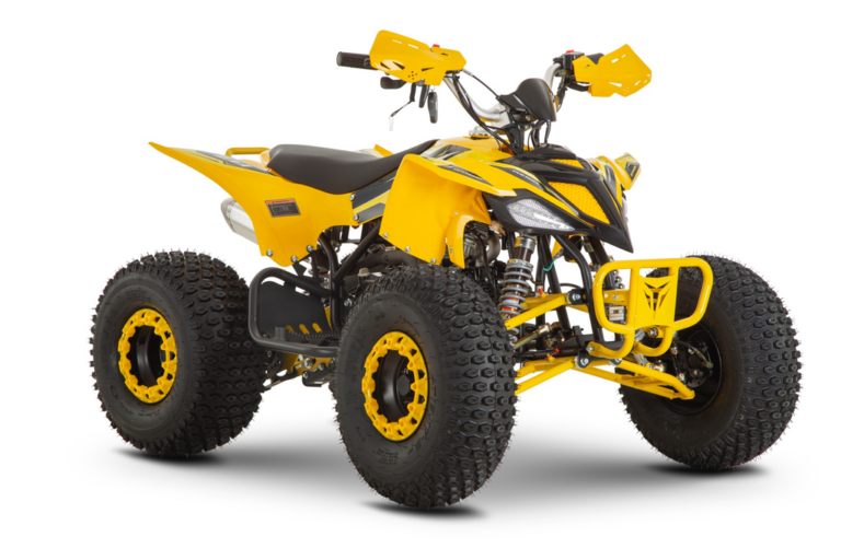 Teenager XFast Yellow 150cc Pre-Built Petrol Quad Bike – Kids Petrol Cars